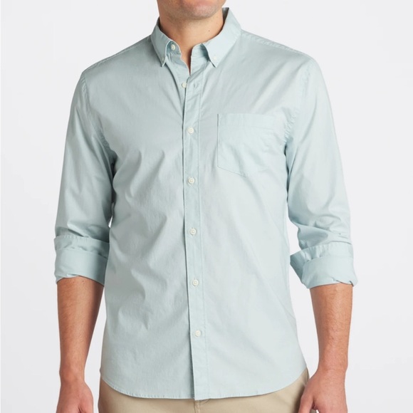Hawker Rye | Shirts | Hawker Rye Essential Wash Stretch Shirt Blue Lta ...